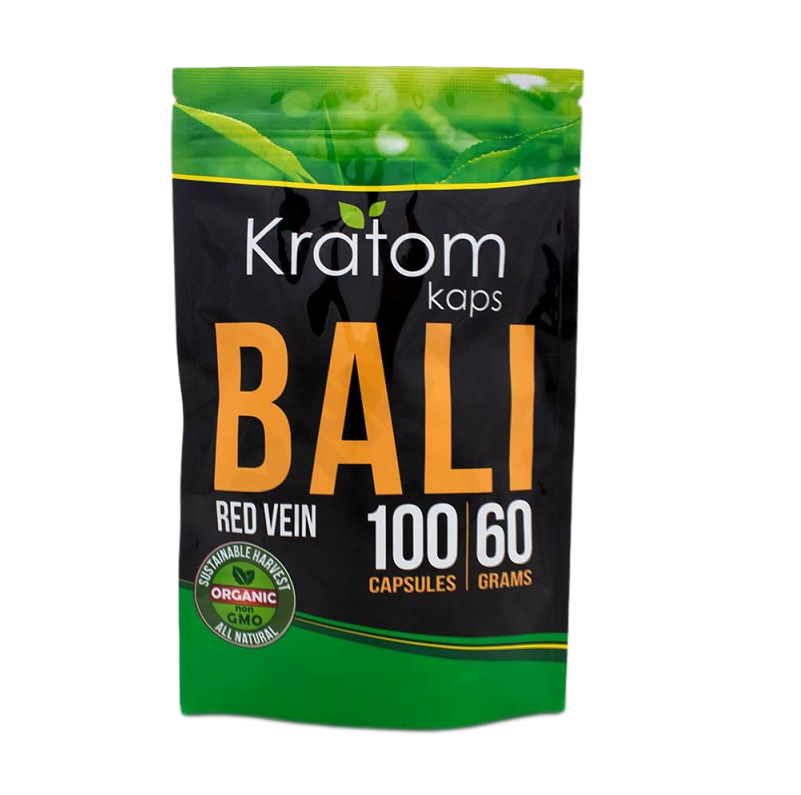 Red Vein Bali Powder by Kratom Kaps - KratomGuys